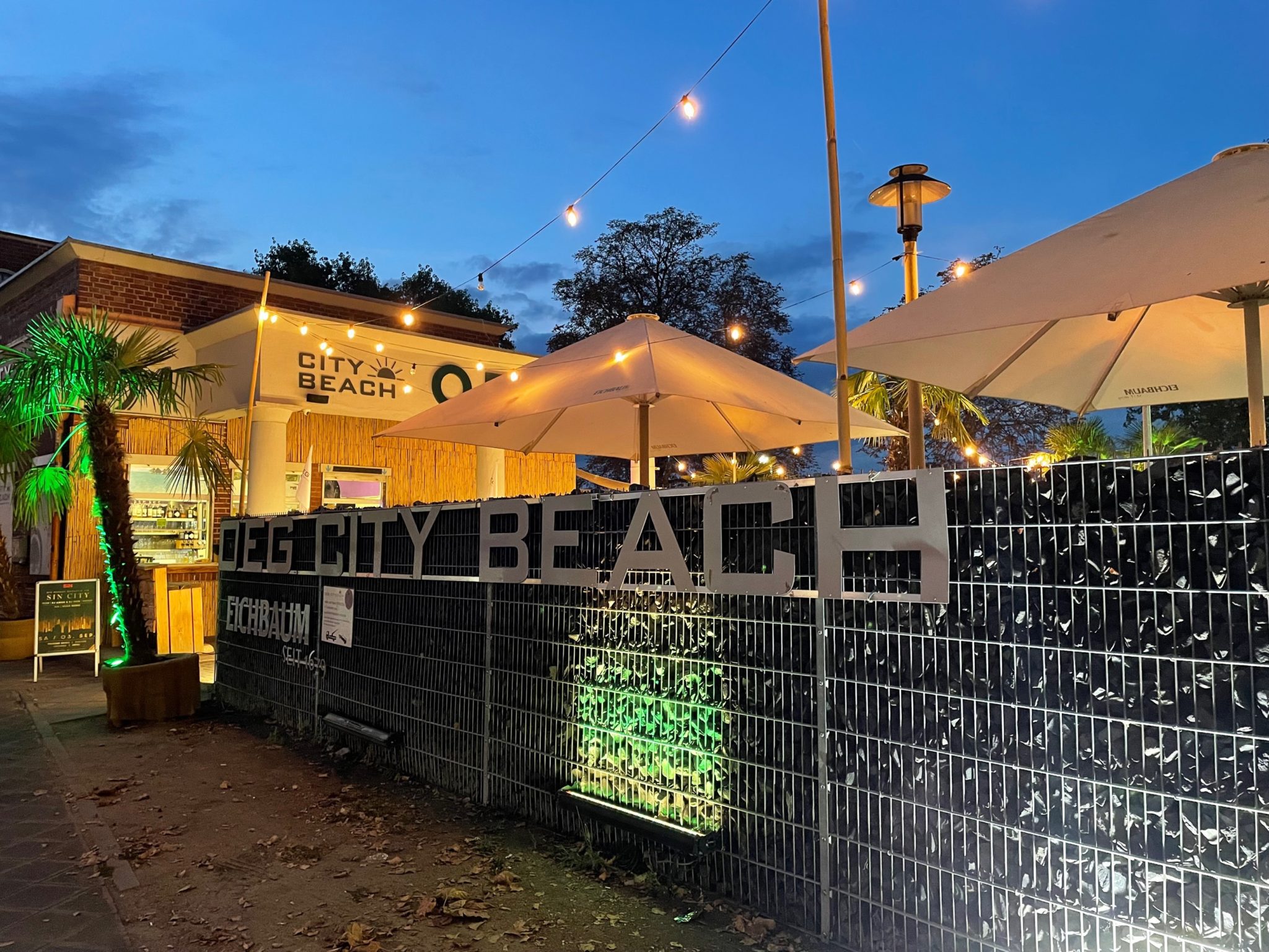 Kurzurlaub am Neckar – OEG Citybeach Mannheim